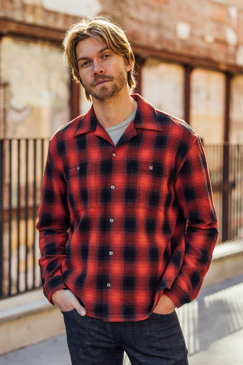 long sleeve shirt– HIROSHI KATO | Official Online Store