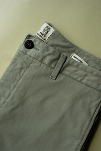The Axe Slim Denit® Chino - Sage– HIROSHI KATO | Official Online Store