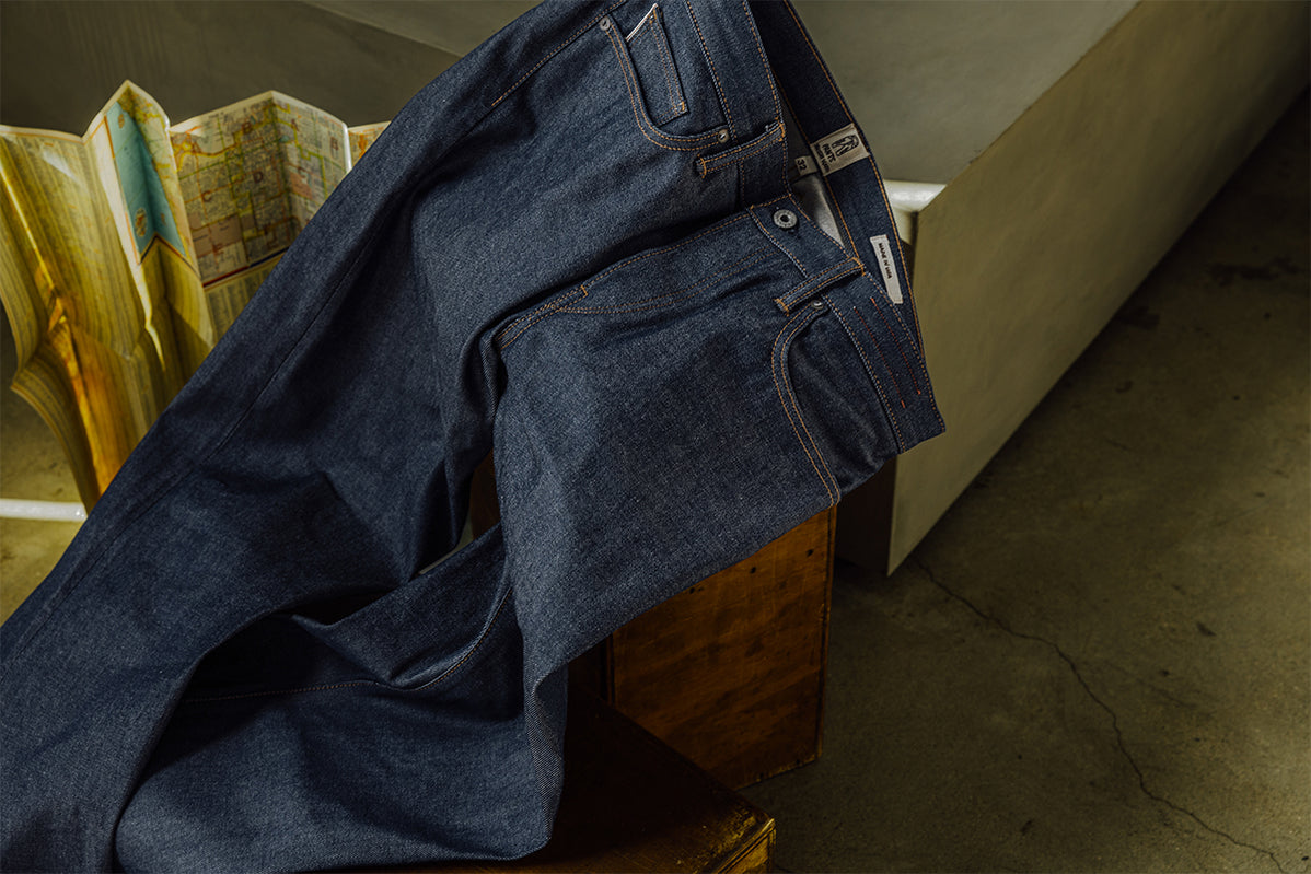 The Barrel Classic Straight Natural Slub Indigo - Raw 12.5oz Selvedge ...