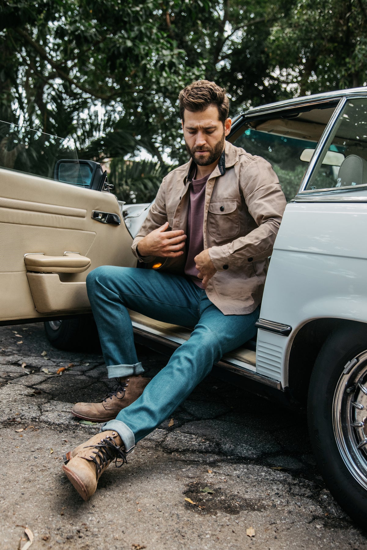 Slim fit "The Pen" 14oz– HIROSHI KATO | Official Online Store